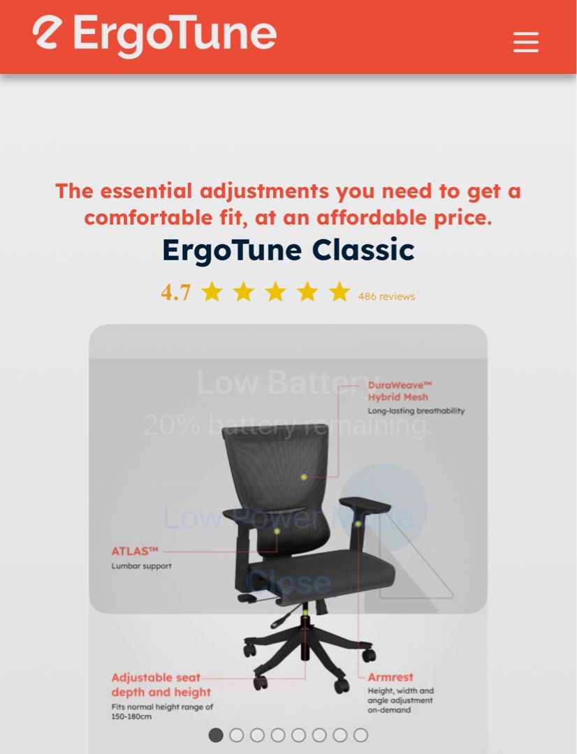 Omnidesk Standing desk + Ergotune chair set, Furniture & Home Living ...