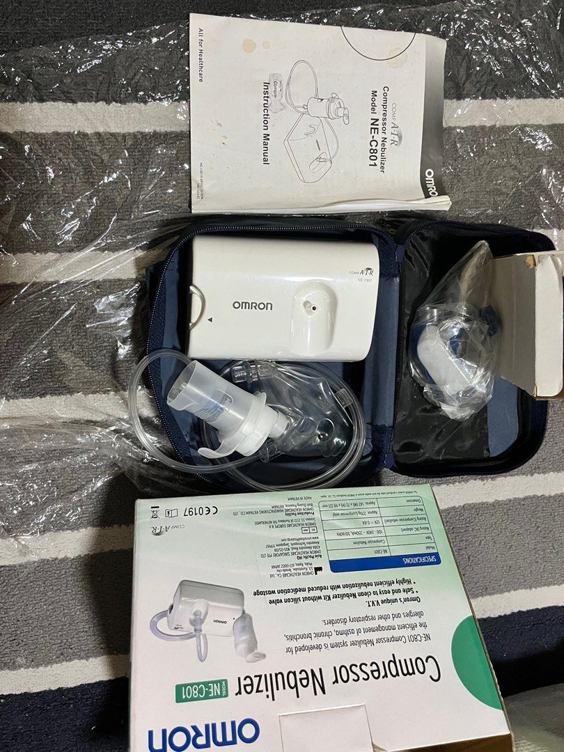 OMRON Compressor Nebulizer, Health & Nutrition, Medical Supplies ...
