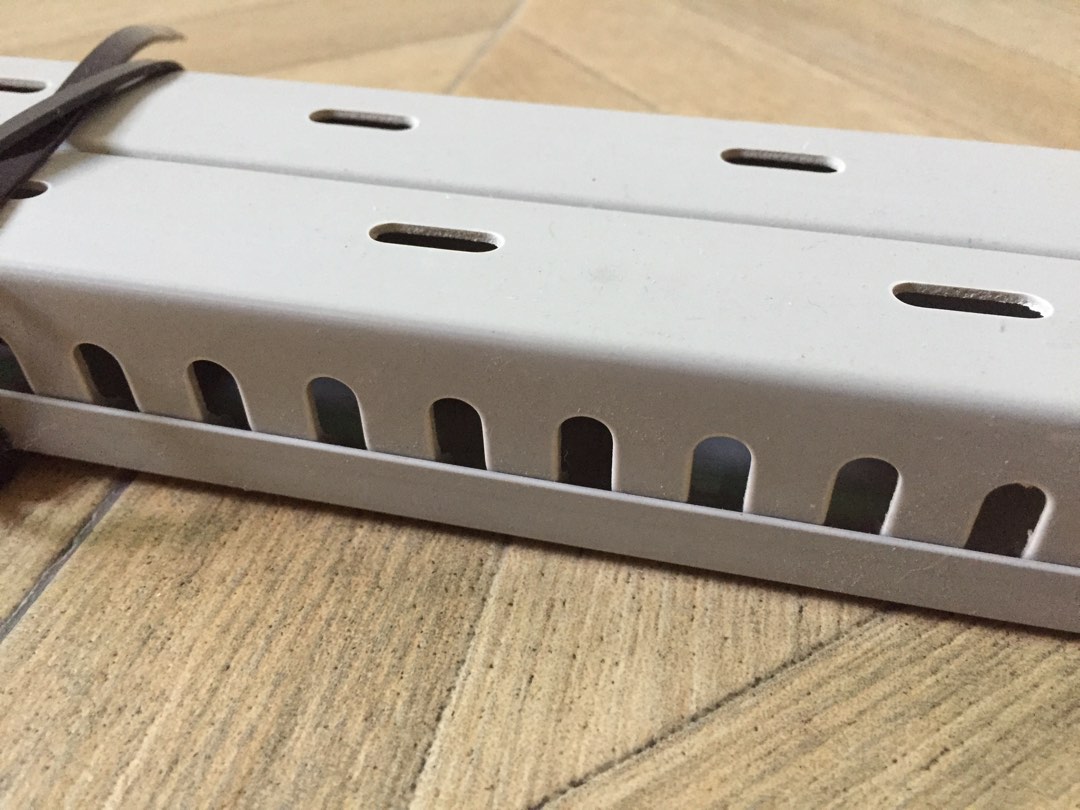 Two (2) Open Slot Wire Cable Raceway Duct, Computers & Tech, Parts ...