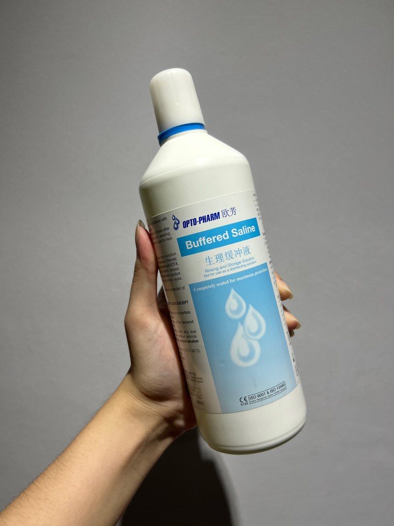 OPTO-PHARM Buffered Saline Solution (Fast Deal), Beauty & Personal Care ...