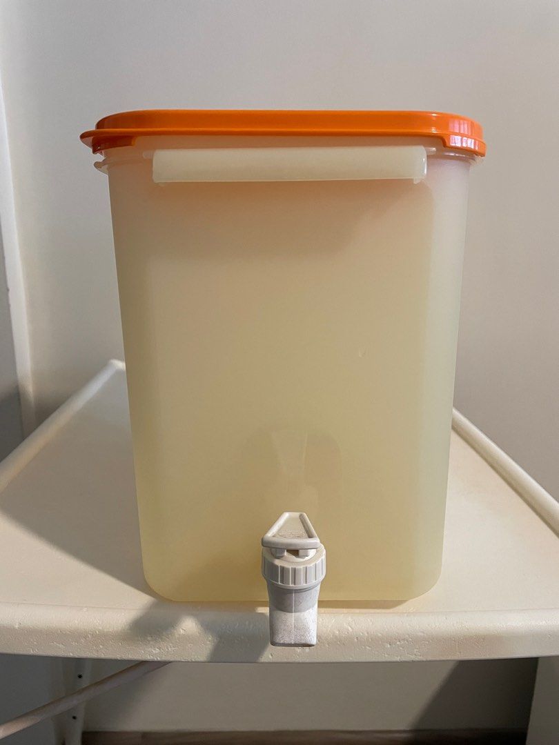 Original Tupperware Water/ Drinks dispenser, Furniture & Home Living ...