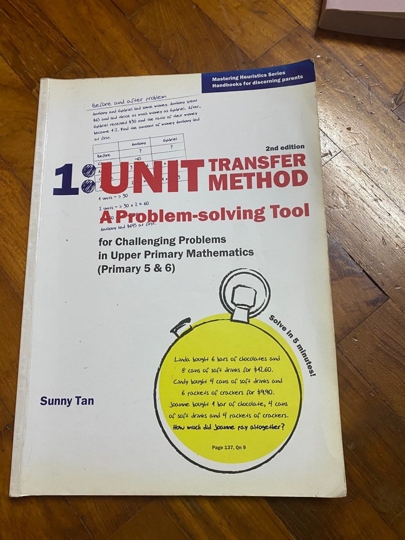 P5/P6 Unit Transfer Method by Sunny Tan - PSLE, Hobbies & Toys, Books ...