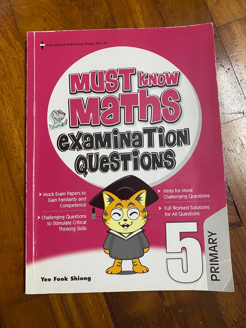 P5/Primary 5 Must know Maths Exam Questions-All 3 in $5, Hobbies & Toys ...