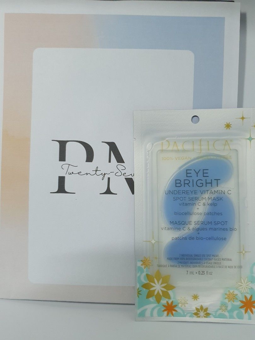 Pacifica EYE BRIGHT Undereye Vitamin C Spot Serum Mask, Beauty ...