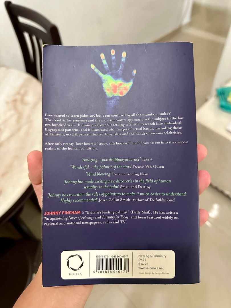 Palmistry - Johnny Fincham, Hobbies & Toys, Books & Magazines, Fiction ...