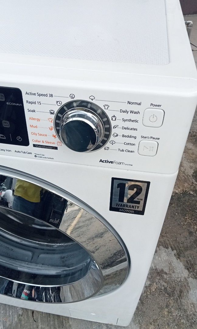 Panasonic invater 10kg front load washer, TV & Home Appliances, Washing ...