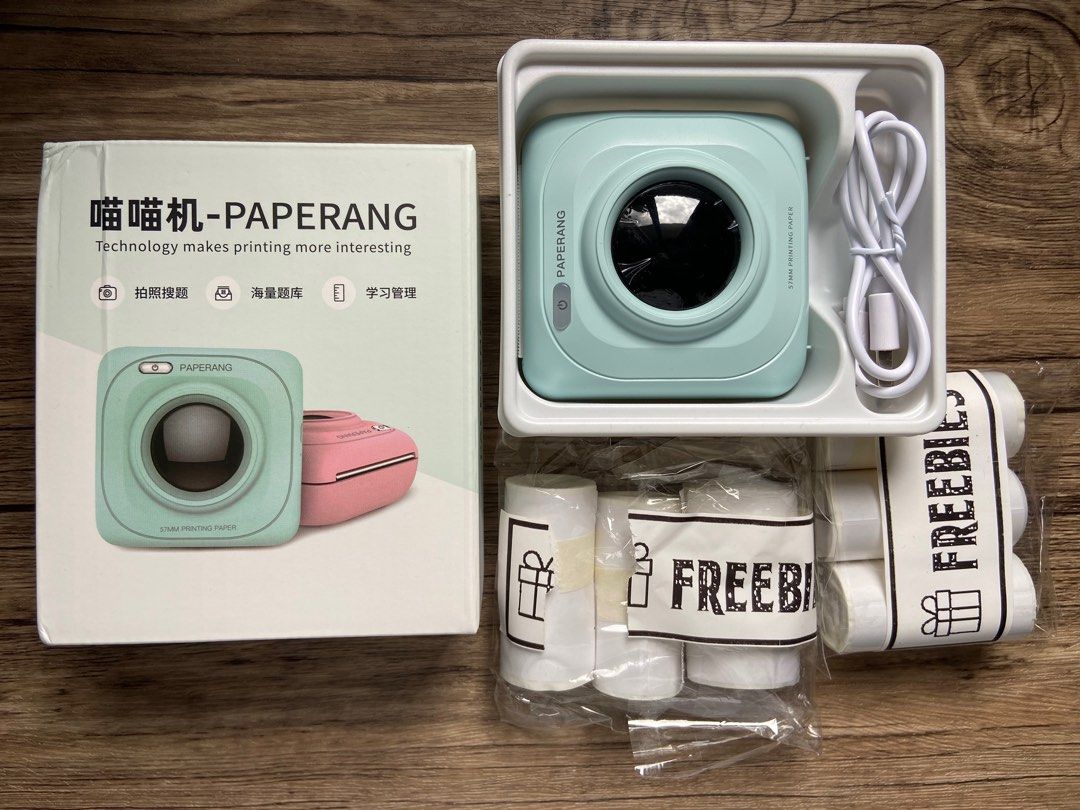 Paperang Waybill Printer w/ free sticker rolls, Computers & Tech ...