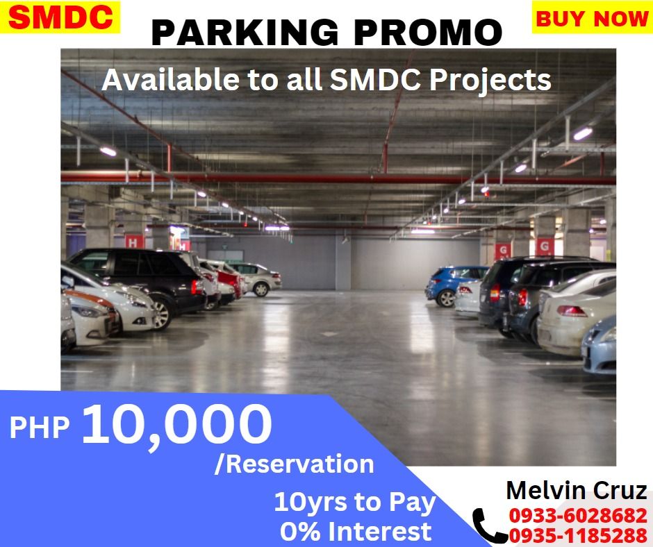 Parking Space SMDC Projects, Property, For Sale, Apartments & Condos on ...