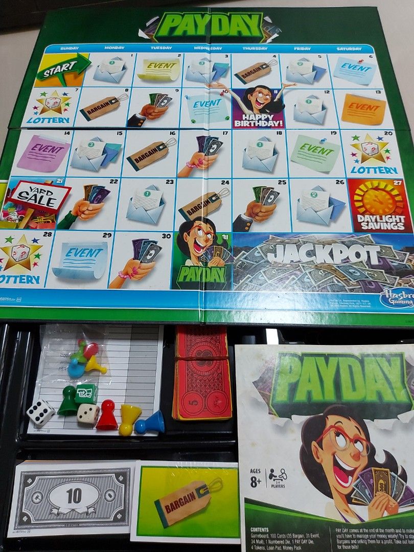 Payday board game, Hobbies & Toys, Toys & Games on Carousell