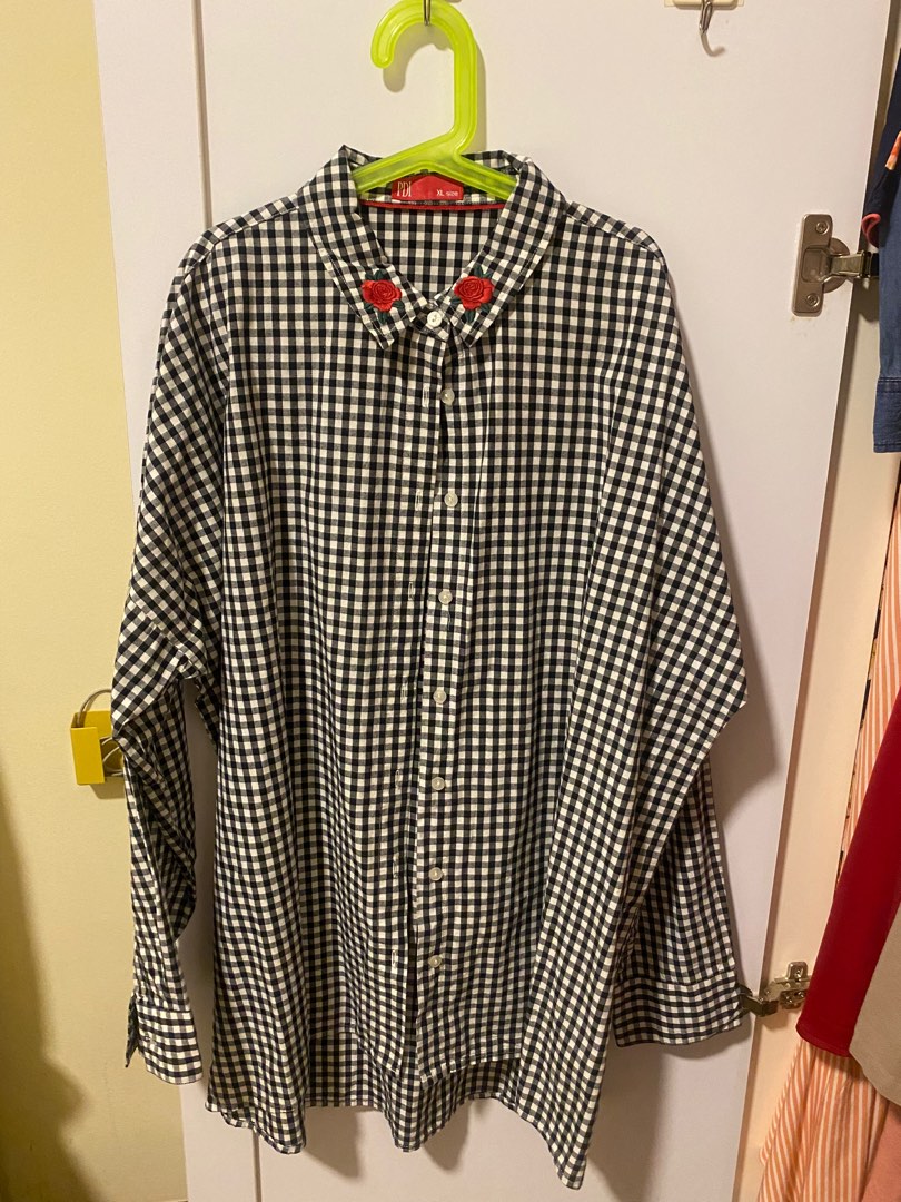 PDI oversized shirt, Women's Fashion, Tops, Shirts on Carousell