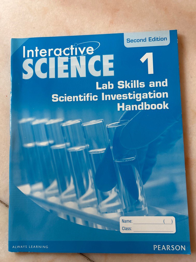 Pearson - Interactive Science 1 Lab Skills and Scientific Investigation ...