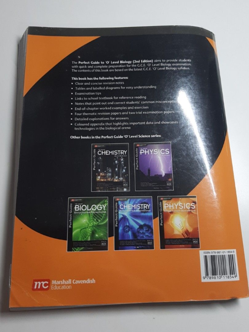 Perfect Guide O-Level Biology Textbook 2nd Edition, Hobbies & Toys ...