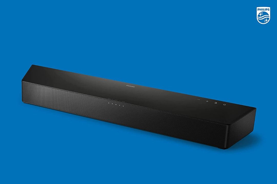 Philips B5706 2.1-Channel Soundbar with Built-in Subwoofer, Stadium EQ ...
