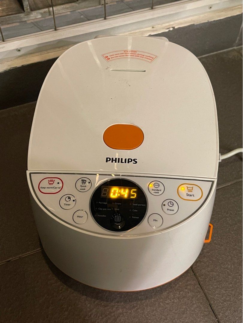 Philips Digital Rice Cooker / HD4513/60 1L / ProCeramic+ Inner Pot ...