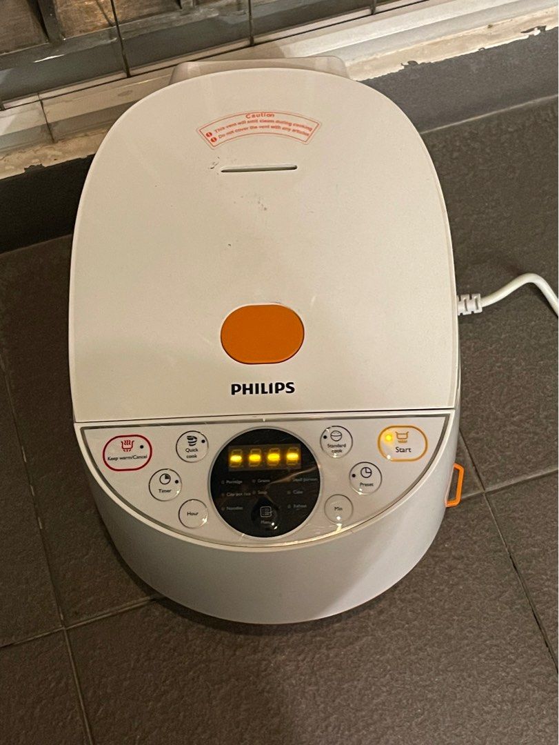 Philips Digital Rice Cooker / HD4513/60 1L / ProCeramic+ Inner Pot ...