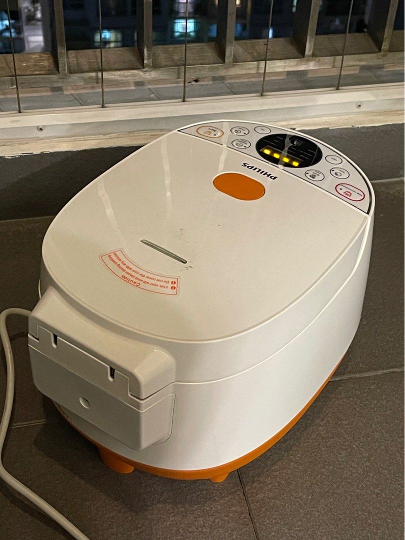 Philips Digital Rice Cooker / HD4513/60 1L / ProCeramic+ Inner Pot FUZZY LOGIC SMART Rice Cooker ...