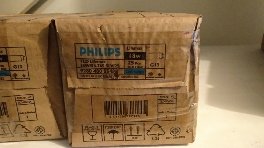 Philips fluorescent tube TLD 18w/54-765, Furniture & Home Living ...