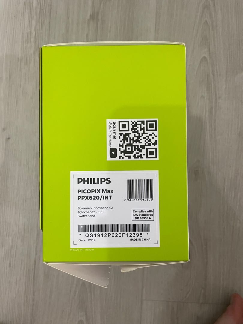 Philips Pico max projector, TV & Home Appliances, TV & Entertainment ...