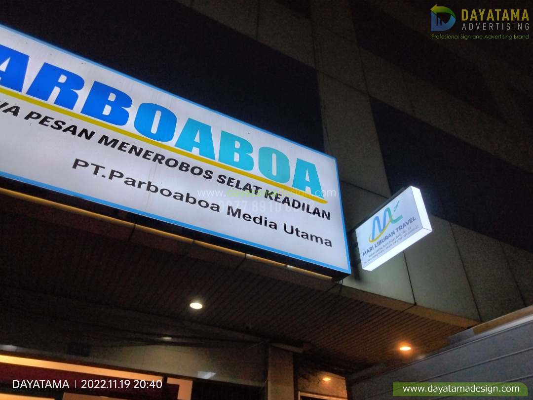 Plang Nama Neon Box Akrilik LED Murah Bergaransi, Desain & Kerajinan ...