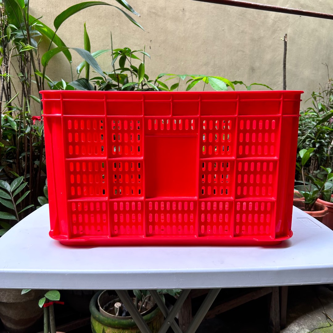 Plastic Crates (Heavy Duty), Furniture & Home Living, Home Improvement ...