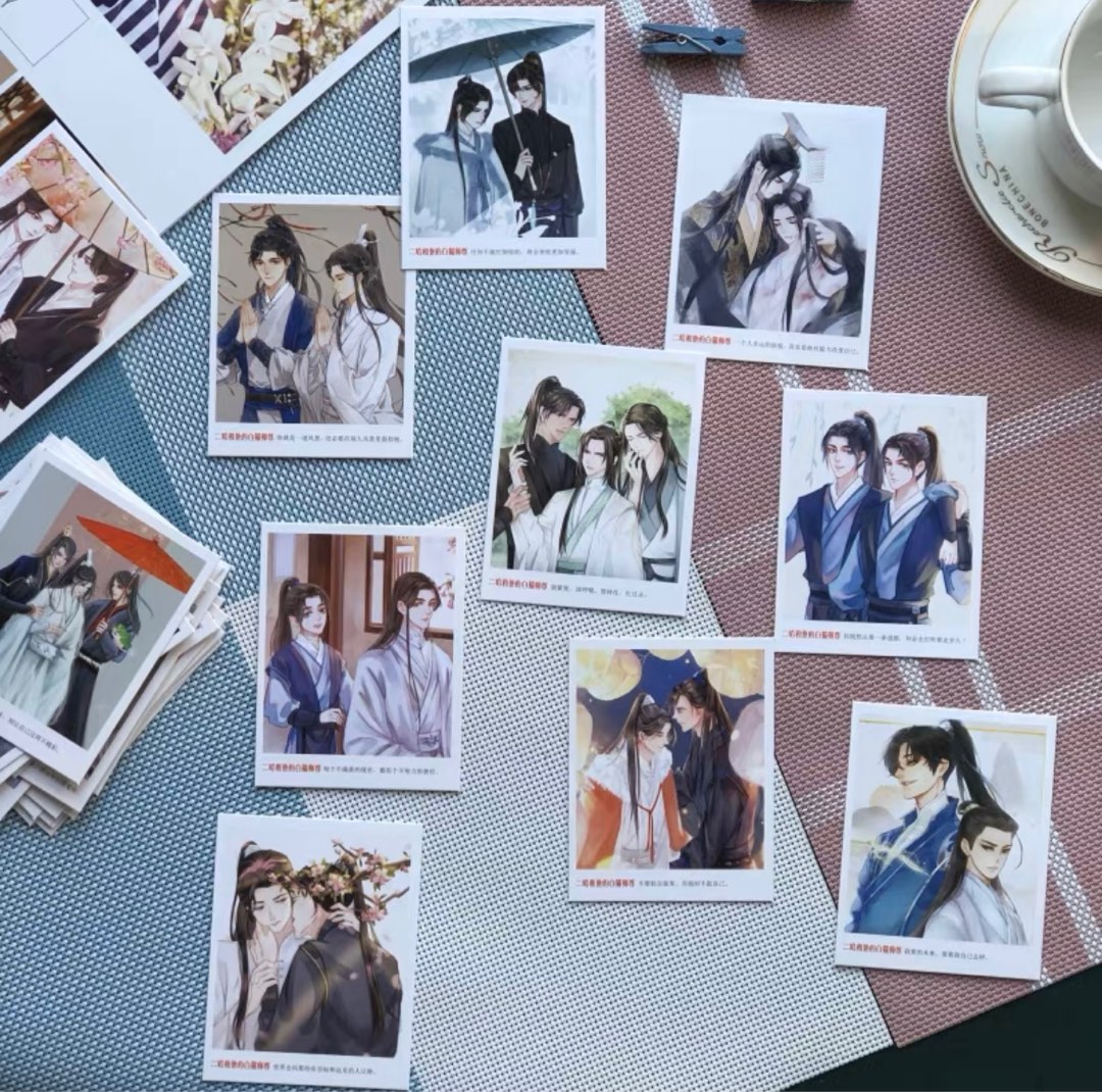 [PO] Danmei Photocards | TGCF | MDZS | 2ha | SVSSS | Mou Mou | Fake ...