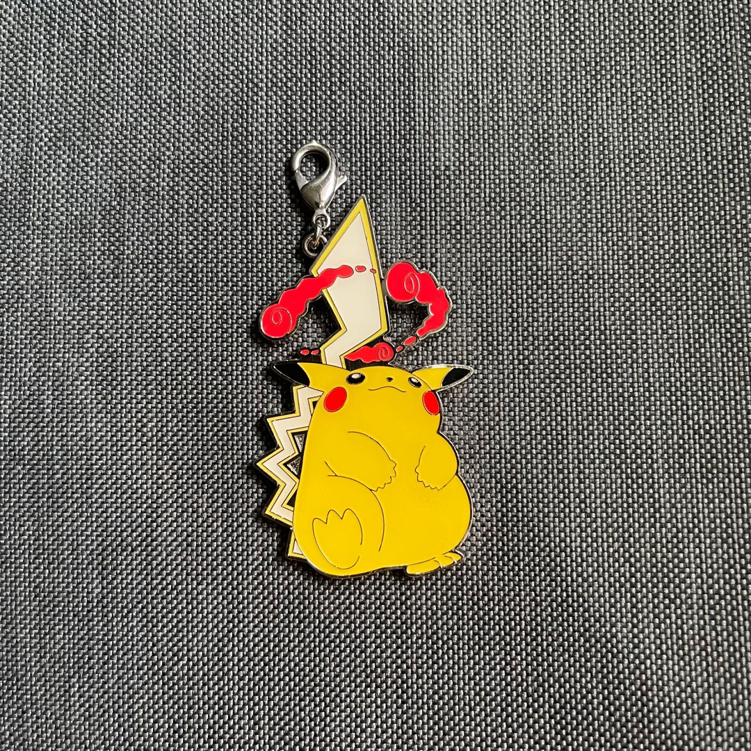 Pokemon Center Gigantamax Pikachu Keychain, Hobbies & Toys, Toys ...