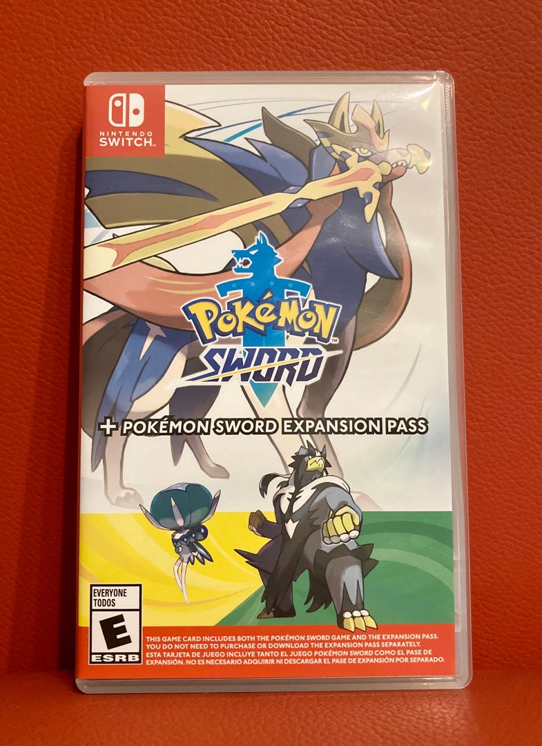 Pokemon Sword + Expansion Pass, Video Gaming, Video Games, Nintendo on ...