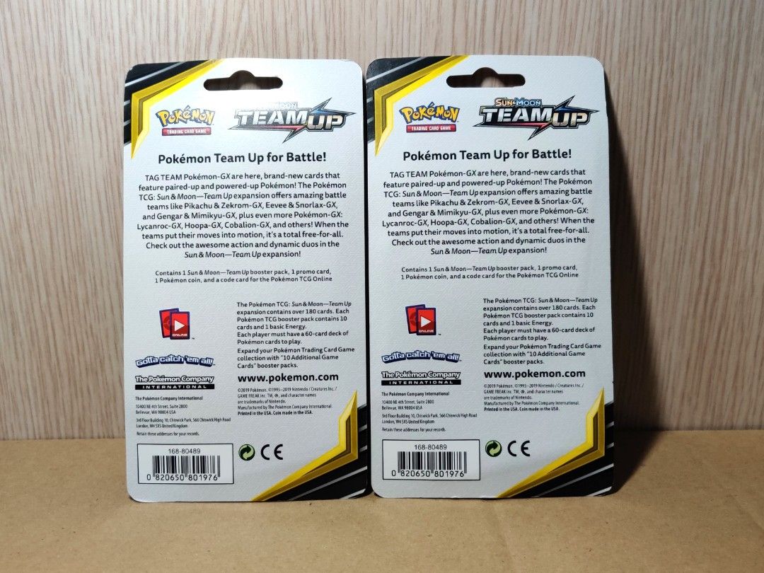 Pokemon TCG Team Up Checklane Blister Pack Set Mimikyu Pikachu pokemon-tcg-team-up-checklane-blister-pack-set-mimikyu-pikachu