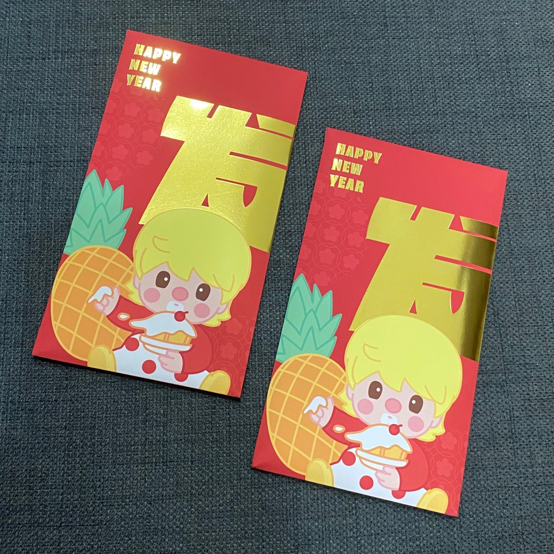 Pop Mart x Marina Square Red Packets, Hobbies & Toys, Stationery ...