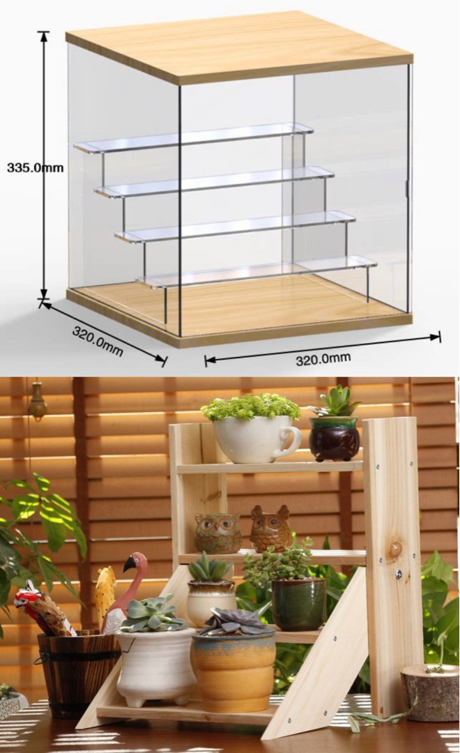 Popmart Crystal Display Cases, Furniture & Home Living, Home Decor ...