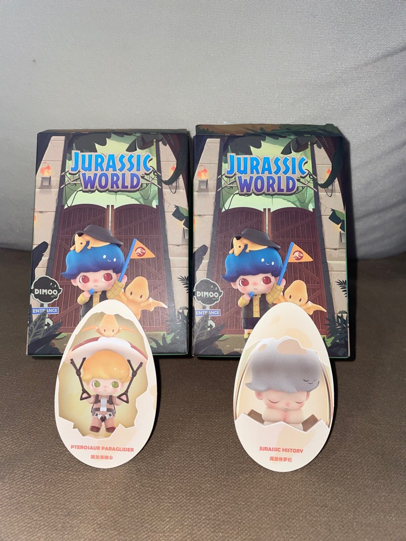 POPMART DIMOO JURASSIC WORLD, Hobbies & Toys, Toys & Games on Carousell