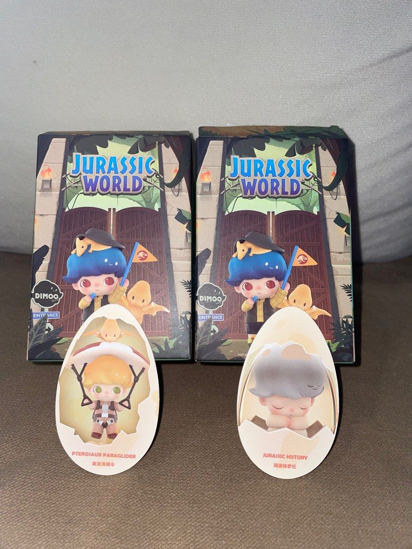 POPMART DIMOO JURASSIC WORLD, Hobbies & Toys, Toys & Games on Carousell