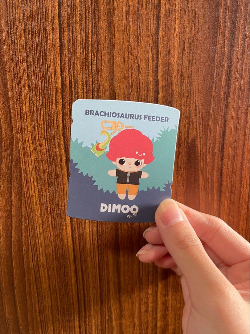 POPMART Dimoo Plush Keychain, Hobbies & Toys, Toys & Games on Carousell