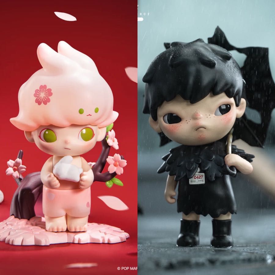 Popmart Happy New Year Three Two One Dimoo & Hirono City Of Mercy ...