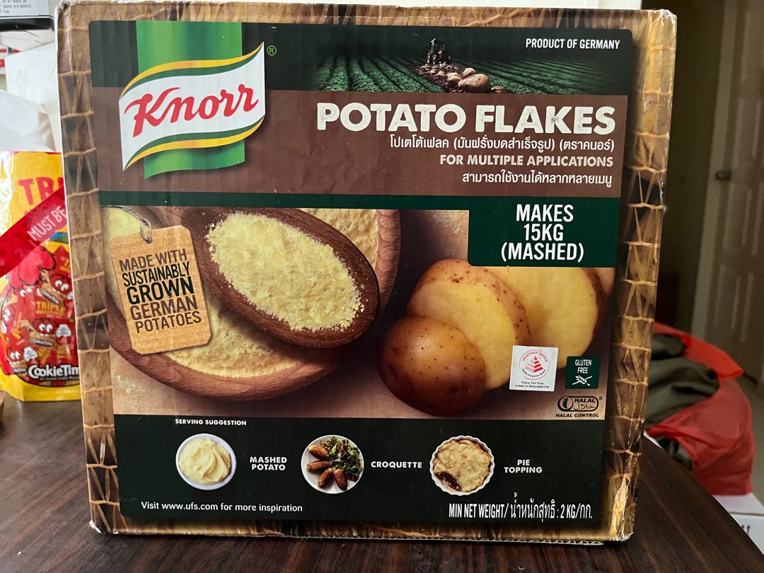 Potatoes Flakes Mashed 2kg, Food & Drinks, Packaged & Instant Food on ...