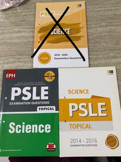PSLE science topical 2018-2020, Hobbies & Toys, Books & Magazines ...
