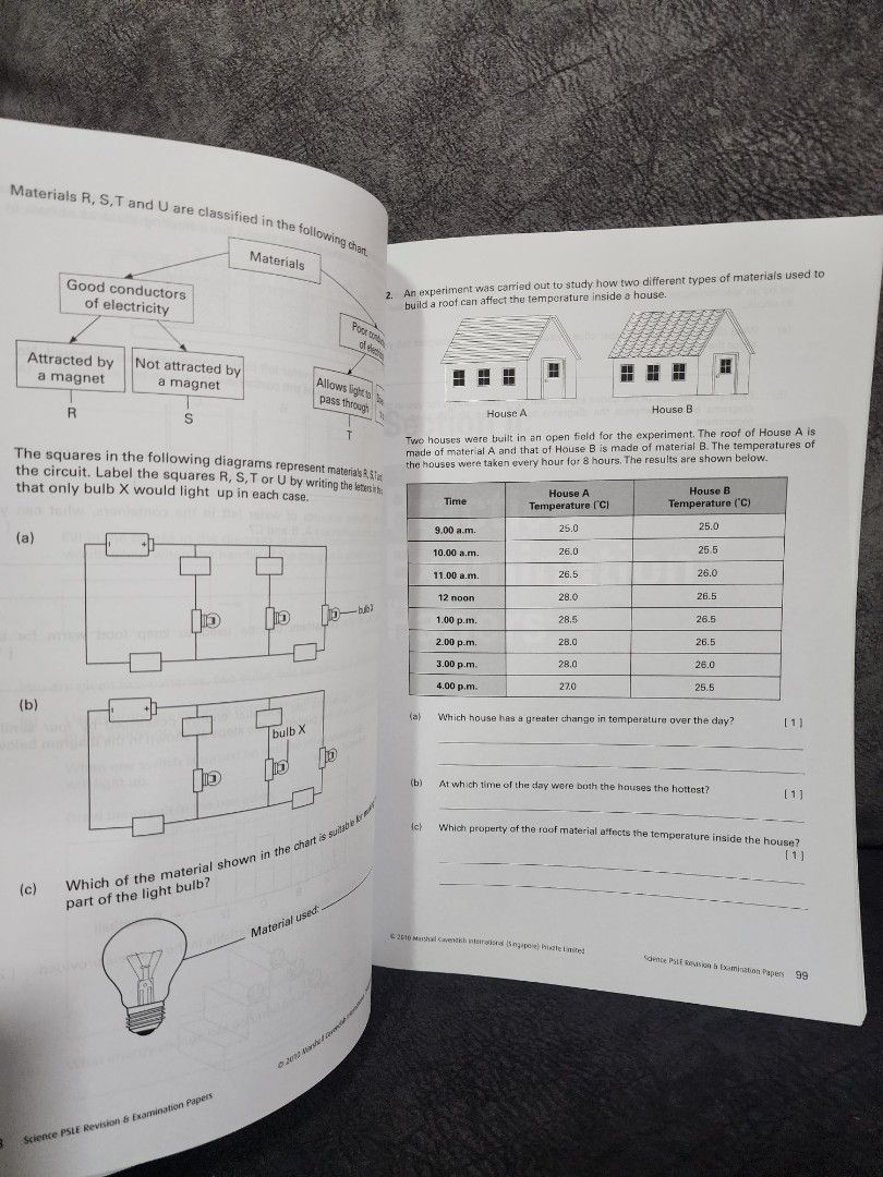 PSLE Science Revision assessment book, Hobbies & Toys, Books ...