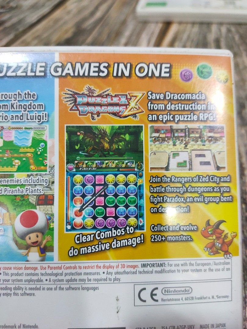 puzzle dragons mario digimon nintendo 3ds games candy crush, Video ...