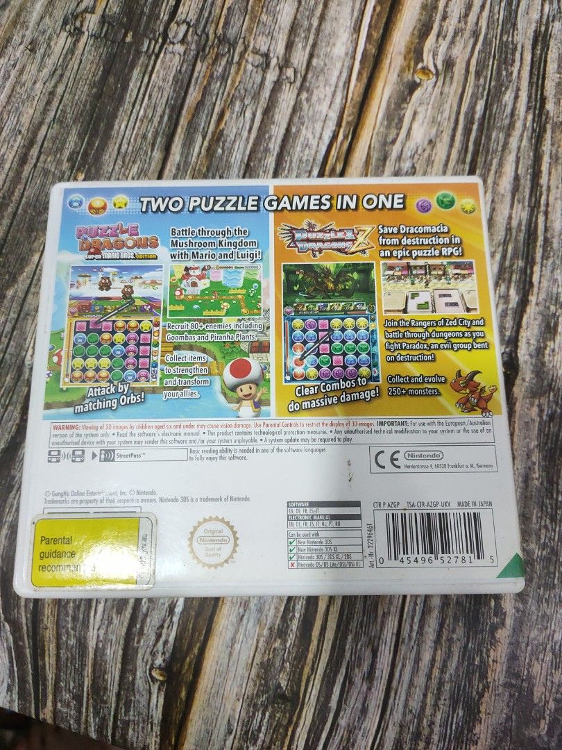 puzzle dragons mario digimon nintendo 3ds games candy crush, Video ...