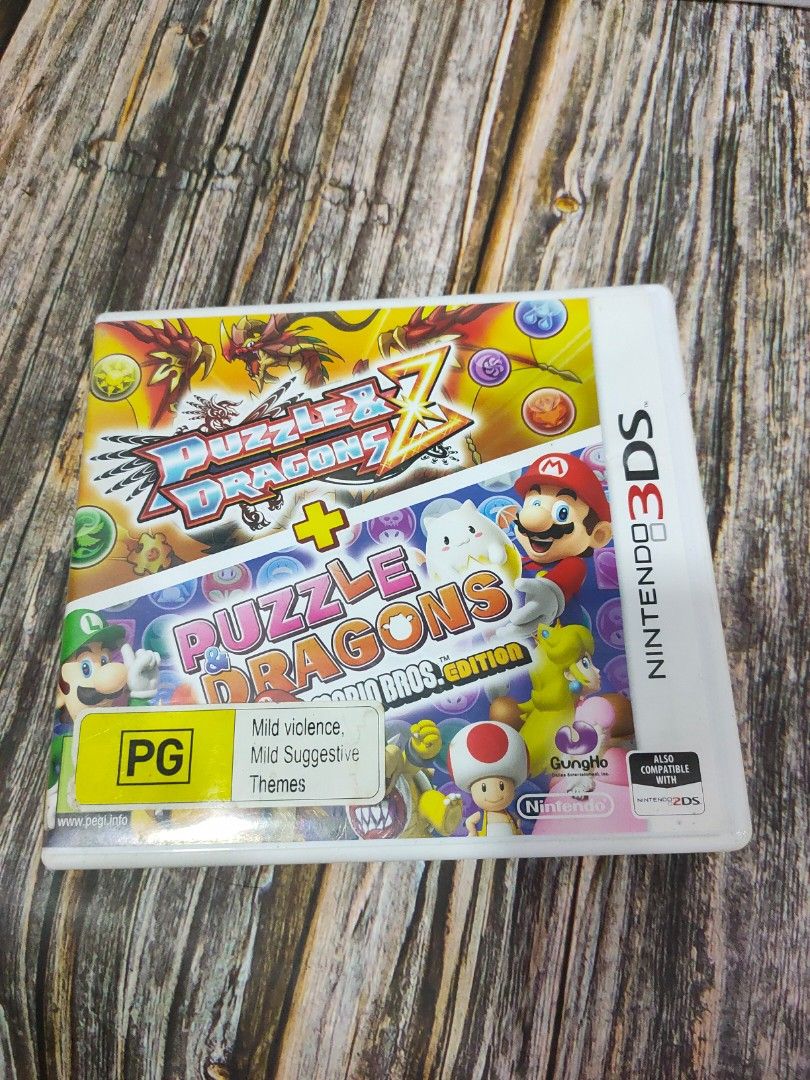 puzzle dragons mario digimon nintendo 3ds games candy crush, Video ...