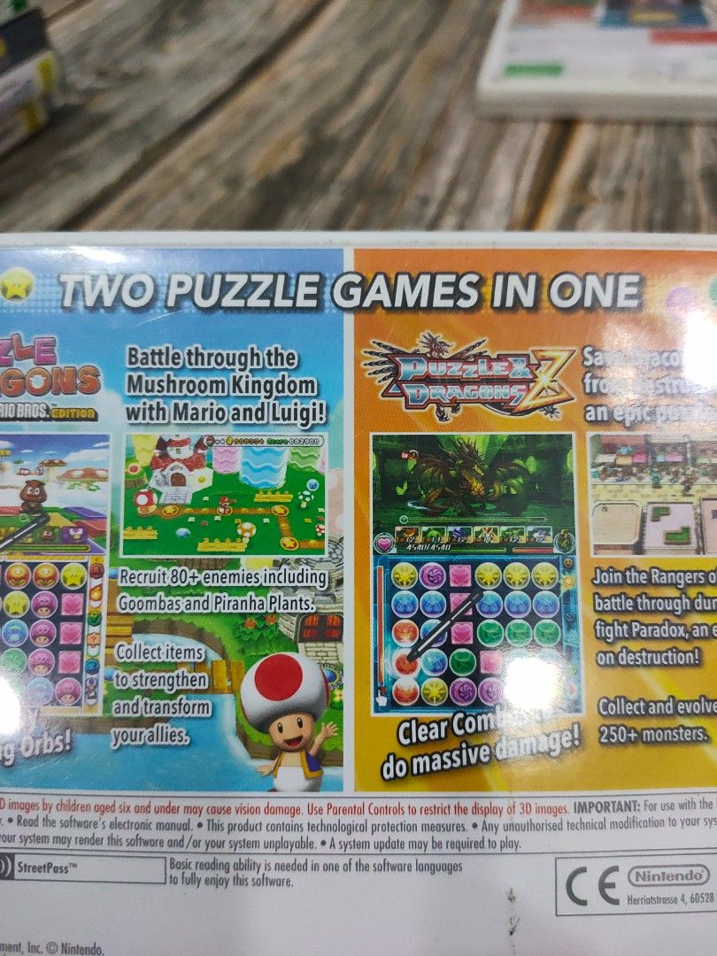 puzzle dragons mario digimon nintendo 3ds games candy crush, Video ...