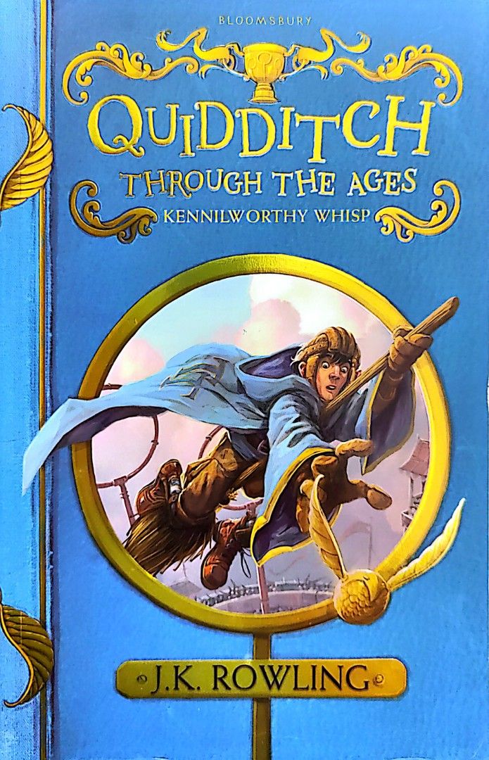 Harry Potter Quidditch Book Quidditch Through The Ages – Harry Potter ...