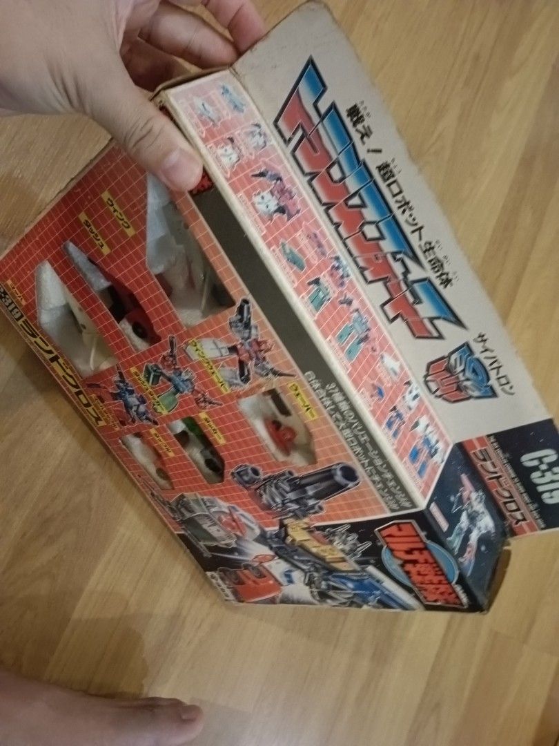 Rare vintage 1989 Takara Transformers G1 - Combiners Multiforce Victory ...