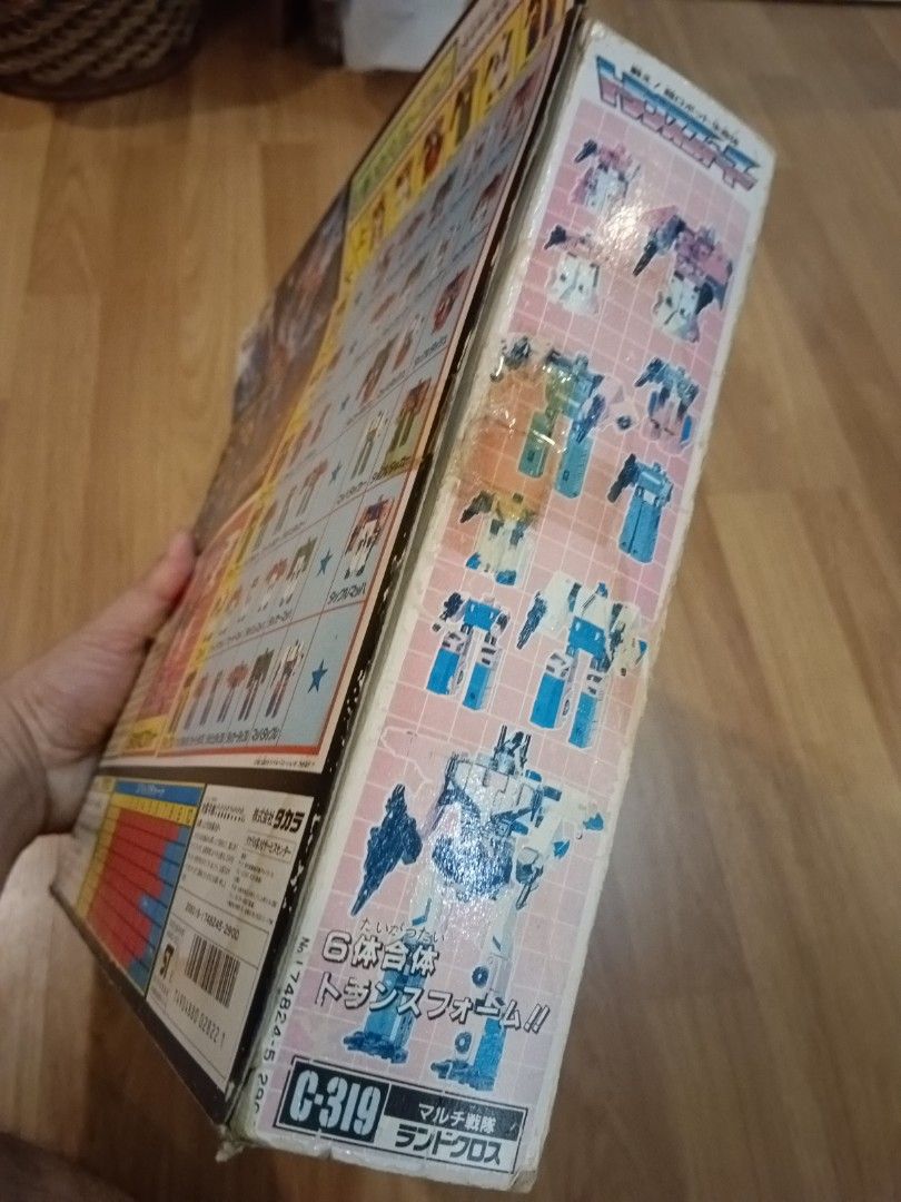 Rare vintage 1989 Takara Transformers G1 - Combiners Multiforce Victory ...