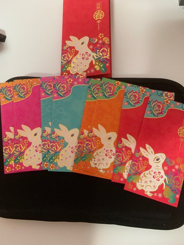 Red Packet 2023 (rabbit OCBC, Microsoft), Hobbies & Toys, Stationery ...