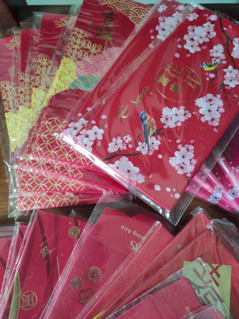 Red packet Ang Bao collection for CNY craft #MRTBishan, Hobbies & Toys ...