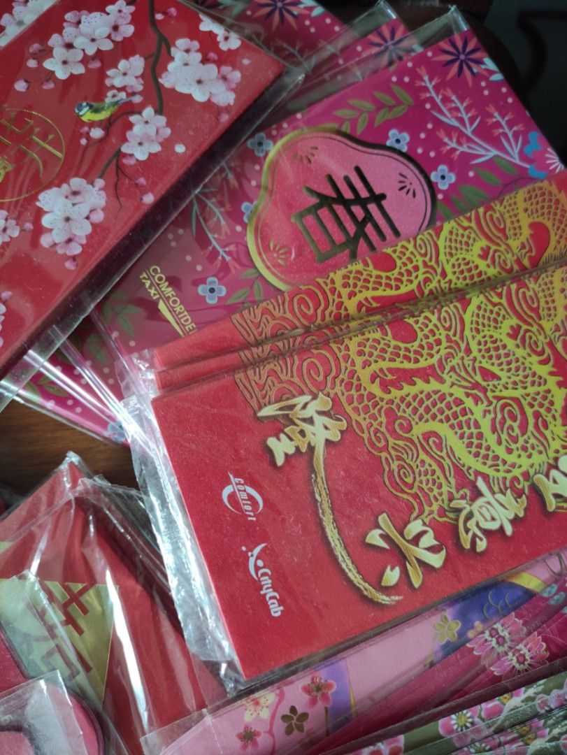 Red packet Ang Bao collection for CNY craft #MRTBishan, Hobbies & Toys ...