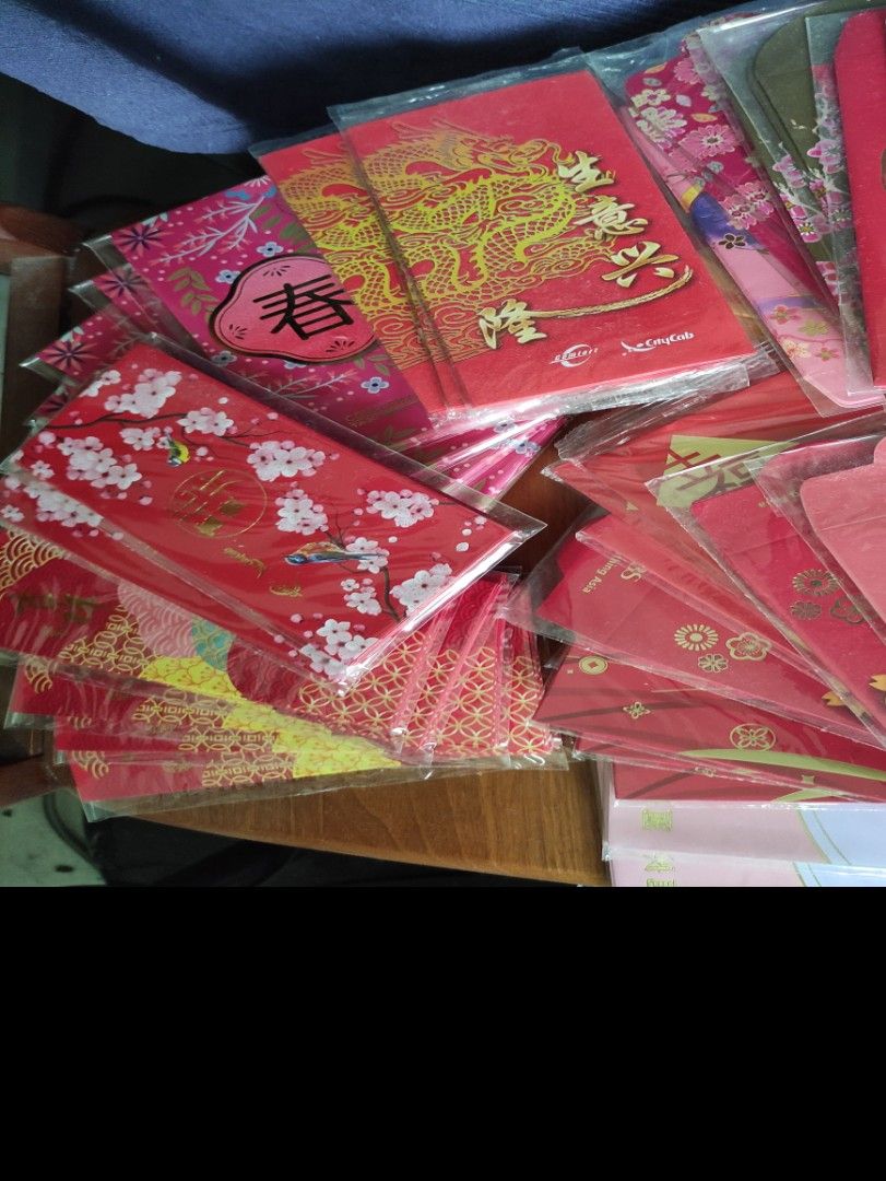 Red packet Ang Bao collection for CNY craft #MRTBishan, Hobbies & Toys ...
