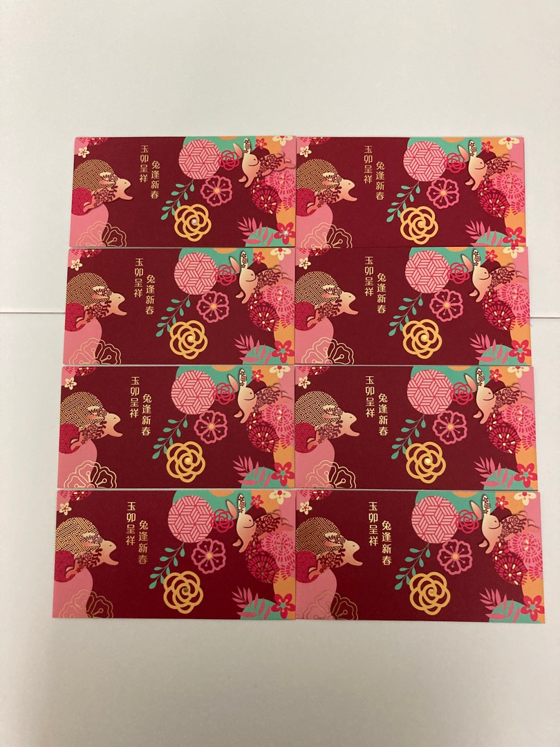 Red Packet Takashimaya Rabbit 2023, Hobbies & Toys, Stationery & Craft ...