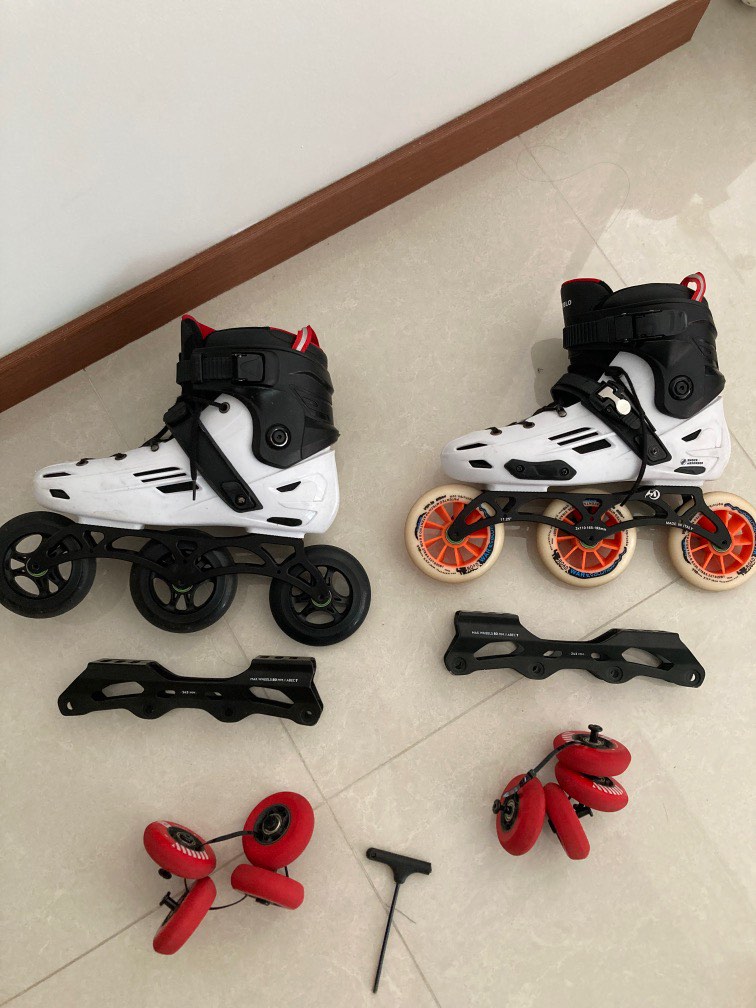 Roller Tri-Skates, Sports Equipment, Sports & Games, Skates ...